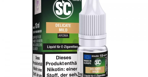 Delicate Mild Tobacco - SC Liquids